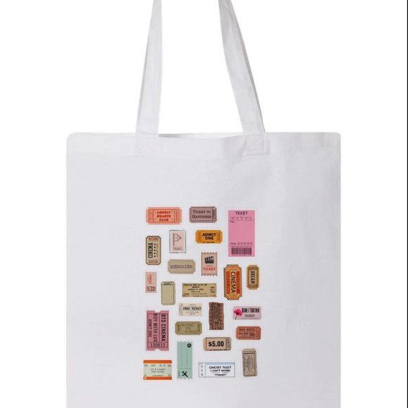 Bags | Ticket Tote Bag | Poshmark